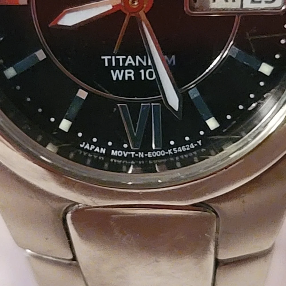 Citizen | Accessories | Citizen Womens Ecodrive Wr0 Day Date Titanium ...
